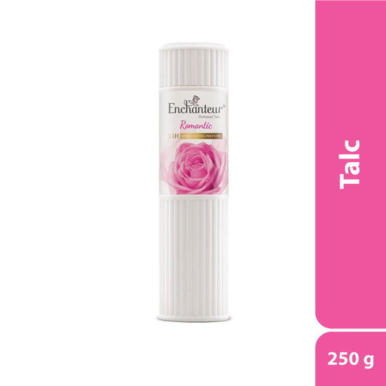 Enchanteur Romantic Perfumed Talcum Powder 250gms For Women